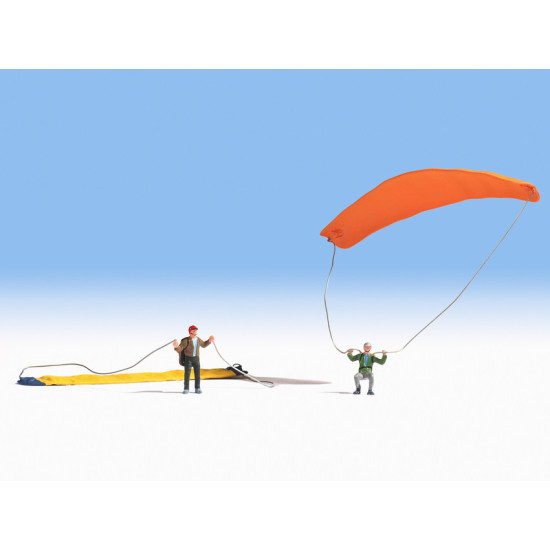 Noch 15886 model Paraglider Figure Set Noch 15886