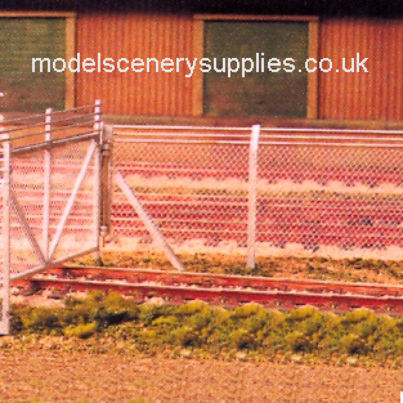Model Security Fencing With Gates OO Ratio 436