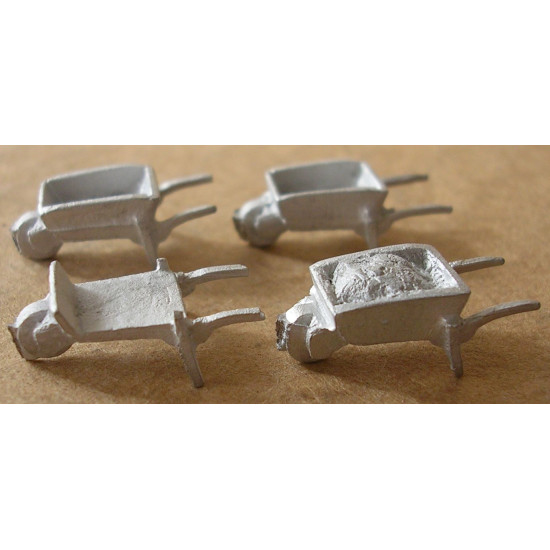 Model Railway Wheelbarrow in OO