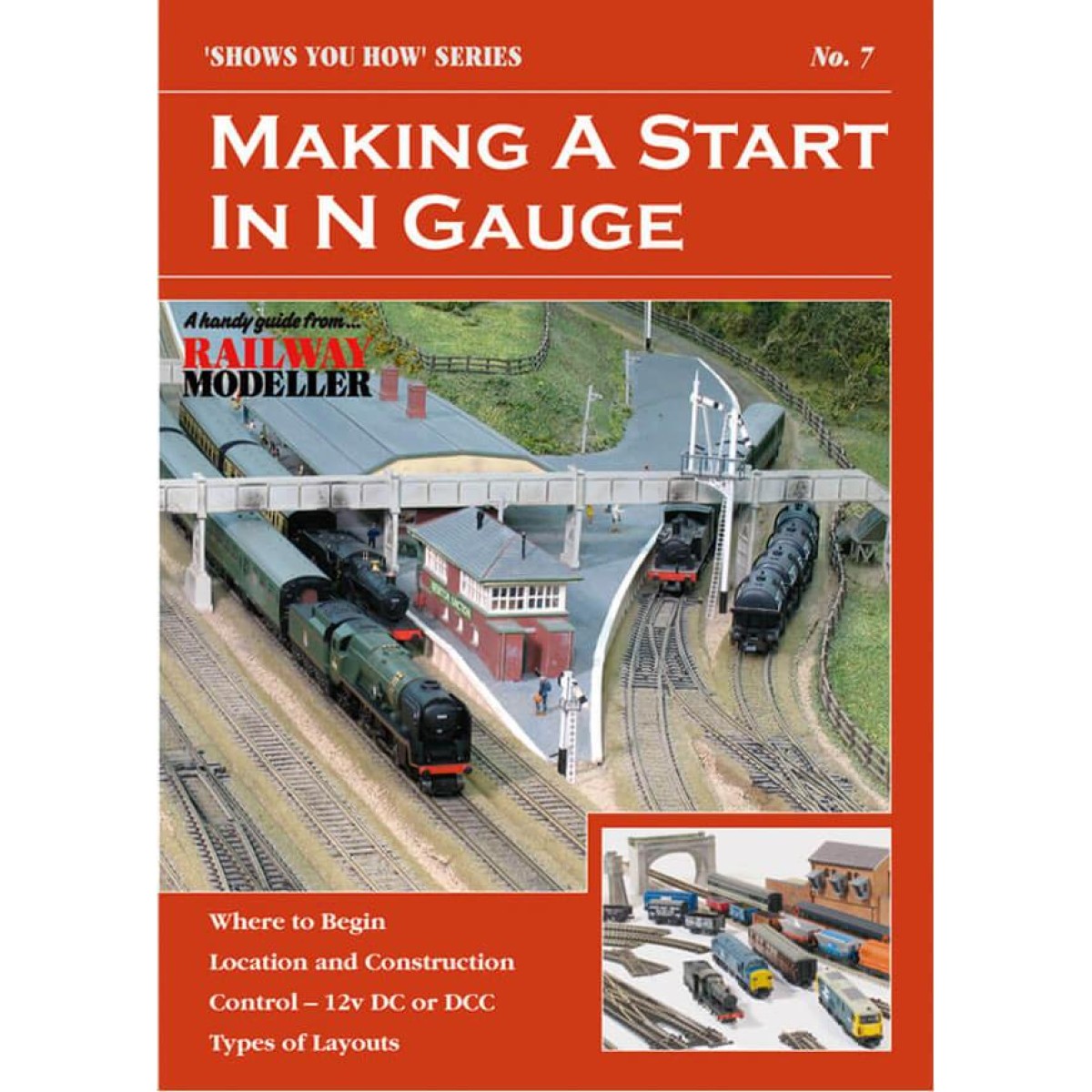 Model railway book of plans for N Gauge Setrack Peco IN-1