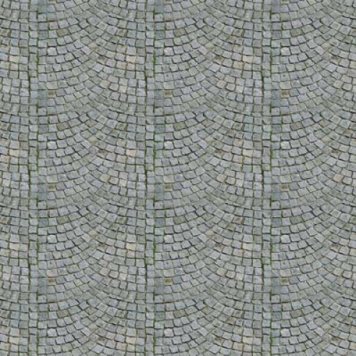 Model Cobblestone Road for OO railways