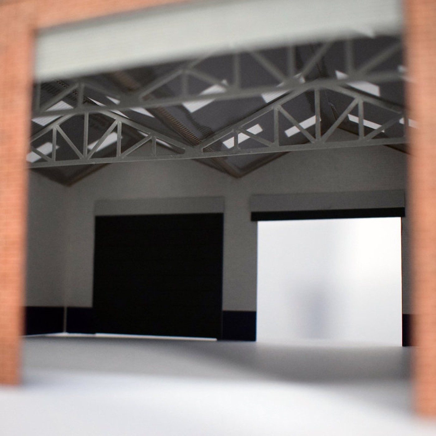 Model railway Works building Commercial Warehouse or Bus Depot ATD013