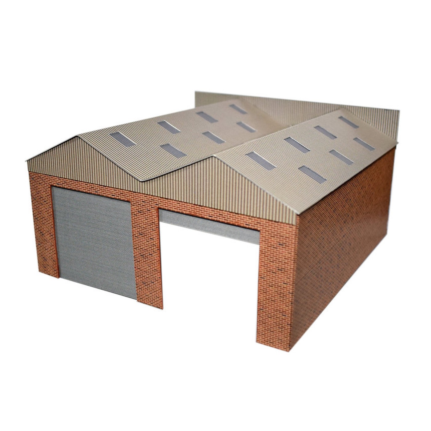 Model railway Works building Commercial Warehouse or Bus Depot ATD013