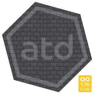 Slate Roof Card OO ATD038