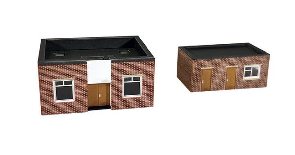 Mess Hut and Store N gauge ATD12023