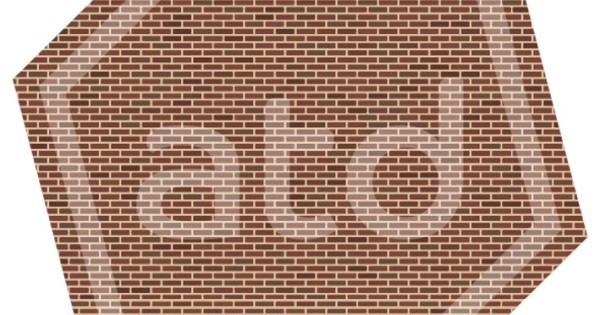 Model Brick Wall Heritage Brick Card N Gauge ATD12041