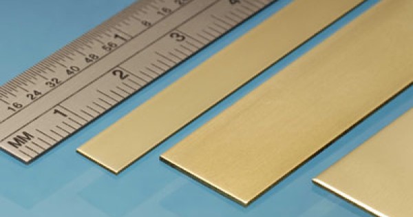 Model making Brass strip 12mm wide