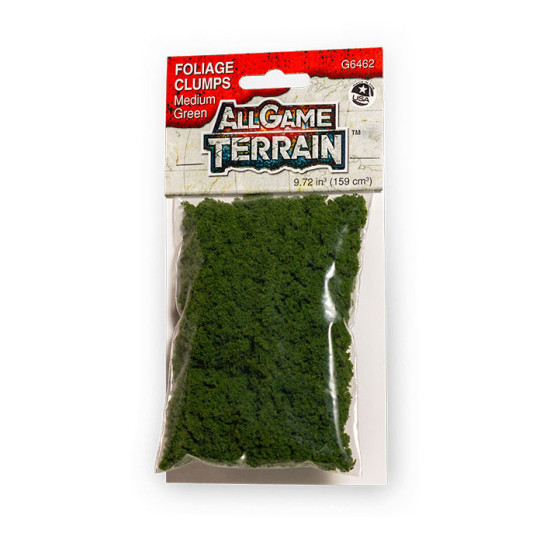 All Game Terrain Medium Green Foliage Clumps G6462