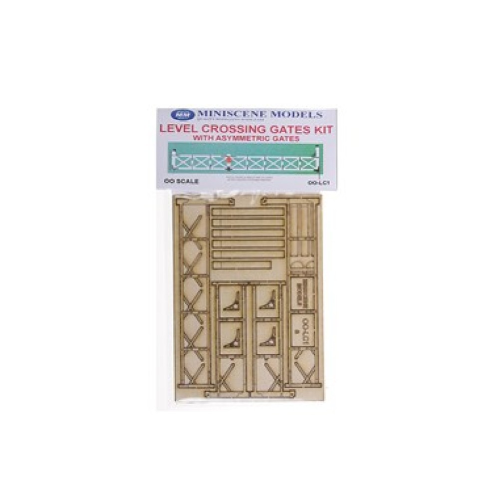 Asymmetric Level Crossing Gates Kit OO