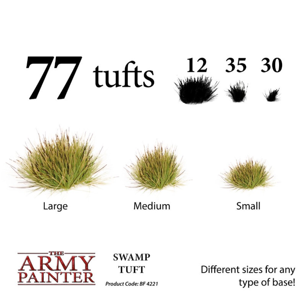 Wargames Swamp tufts by Army Painter BF4221