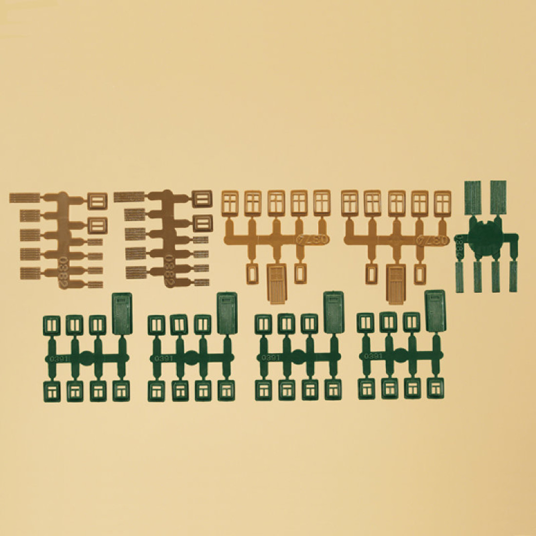 N gauge windows and doors