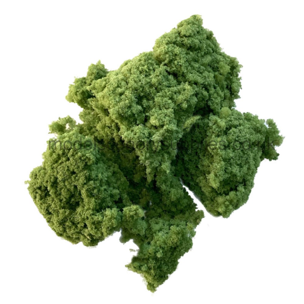Model Railway Clump Foliage light Green Moss Foam