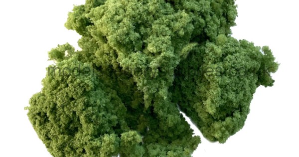 Model Railway Clump Foliage light Green Moss Foam