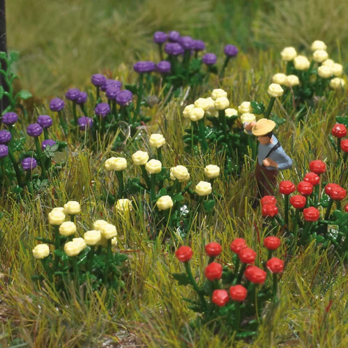 Model Scatter, Flock, Trees and Bushes