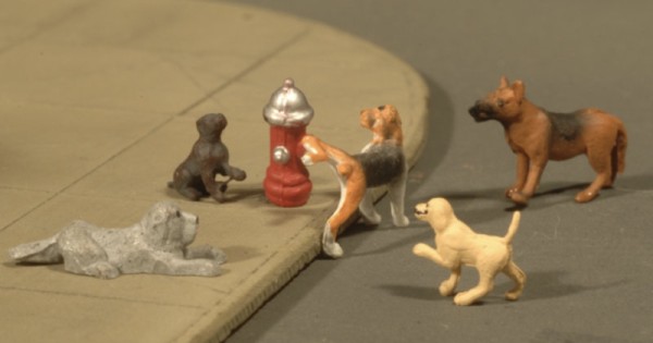 Model O gauge Dogs