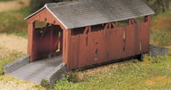 Model of Old Covered Bridge