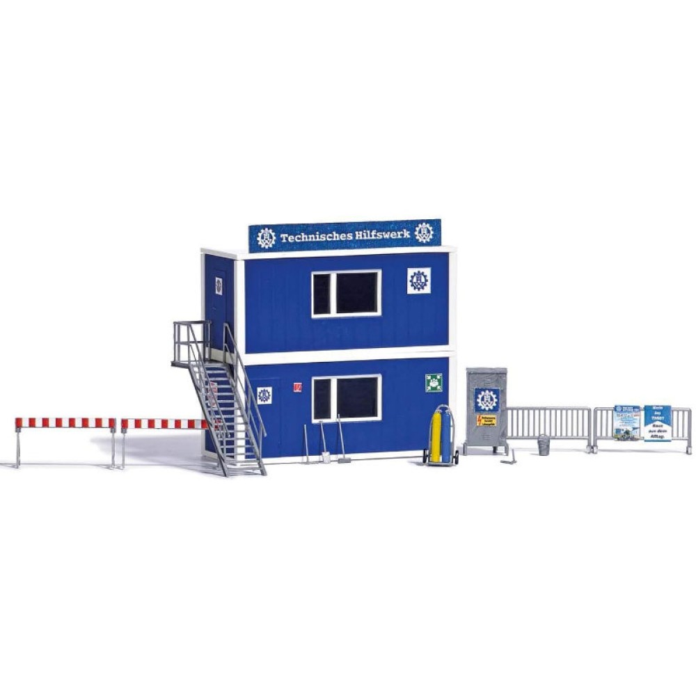 Model Railway Container Set Protacabin, Jack Cabin OO Busch 1029