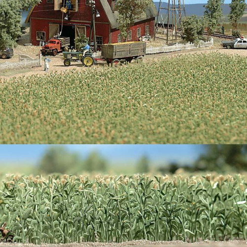 Model Railway Wheat field OO Busch1204