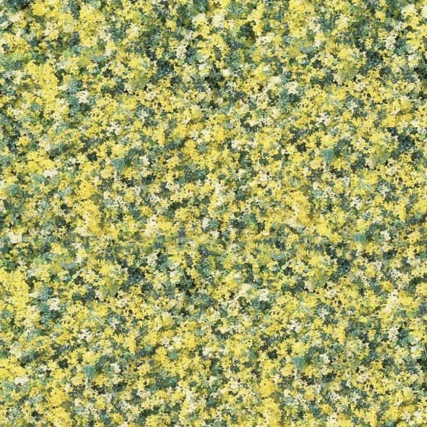 Model Flock Flower Mix Yellow Busch 7358