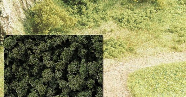 Model railway Course Dark Green Flock