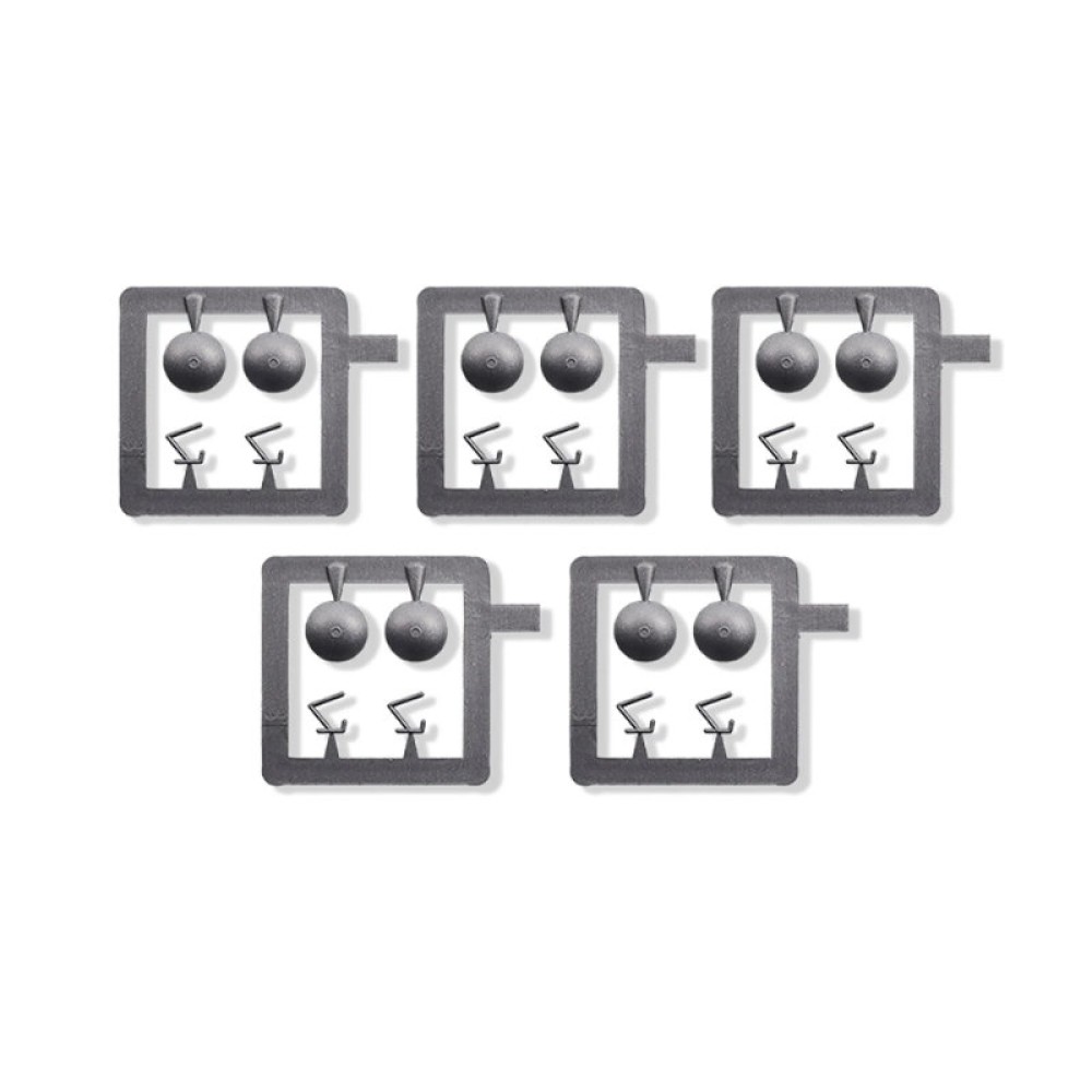 Model Railway Satellite Dishes OO from Busch 7749