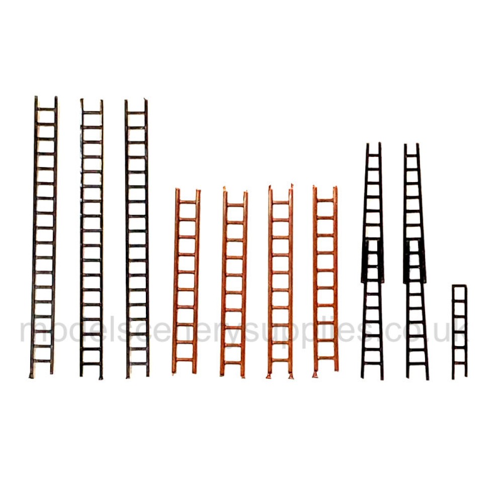 Model Ladder Set for OO model railways from Busch 7786