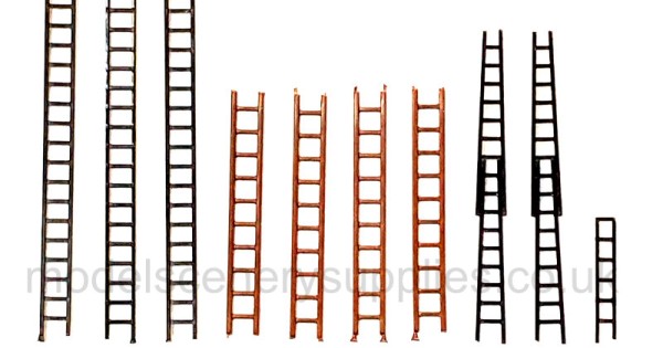 Model Ladder Set for OO model railways from Busch 7786