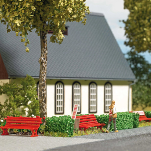 Model railway Benches OO Auhagen 41199