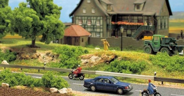 Model Railway Crash Barriers OO Busch 6022