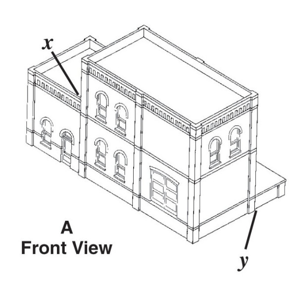 Model Scratch Build Modular Building Parts OO