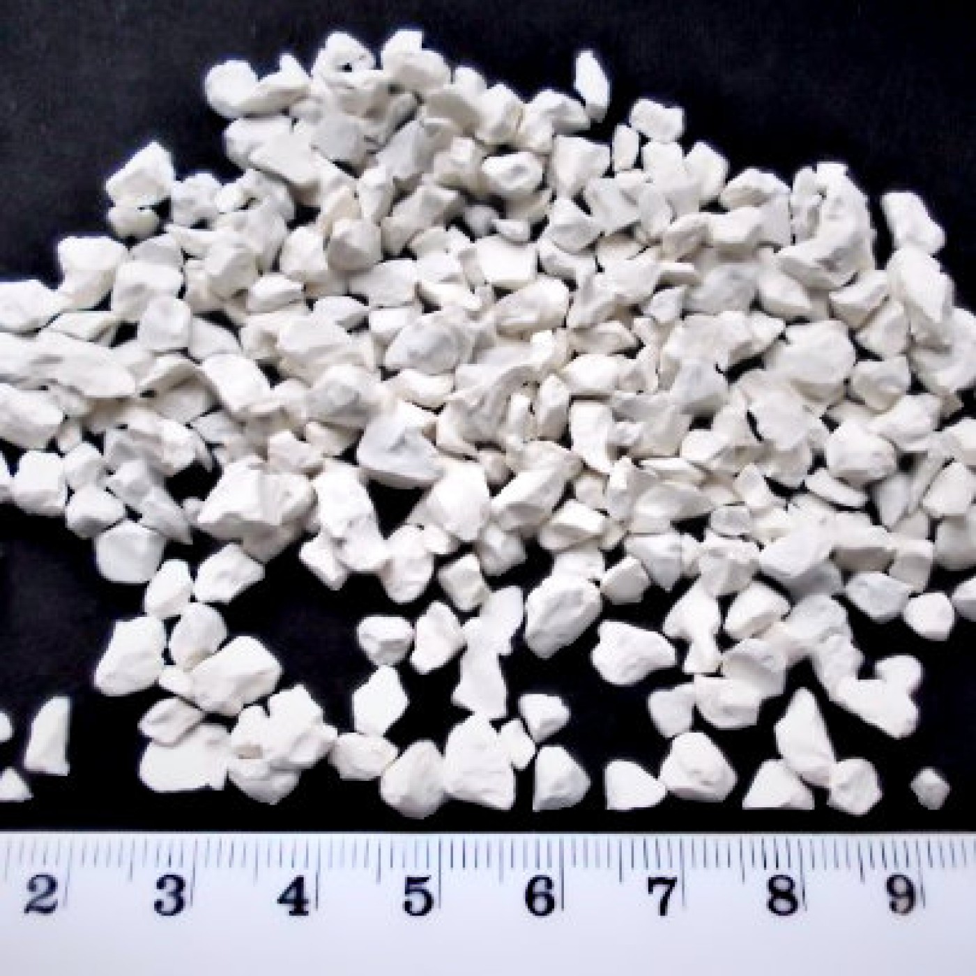 Model railway chalk boulders or loads.