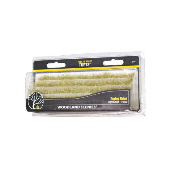 Woodland Scenics Light Green Edging Strips FS780