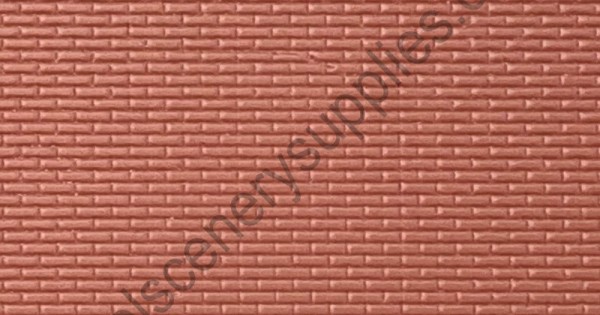 Brick plastic sheet Plain Bond OO Finecast FBS401B