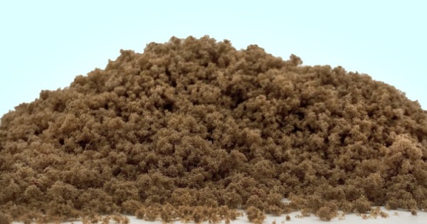 Coarse Turf & Foliage Cover Autumn Brown