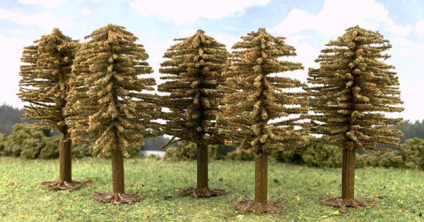 Model Railway, wargame and architectural model trees