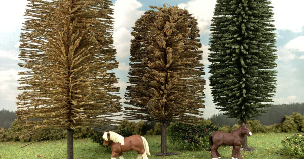 Model Railway, wargame and architectural model trees
