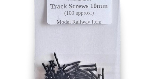 Model railway Track Screws 6mm GVSCREWS10