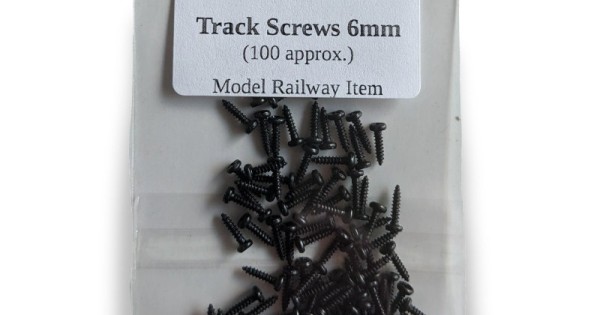 Model railway Track Screws 6mm GVSCREWS6