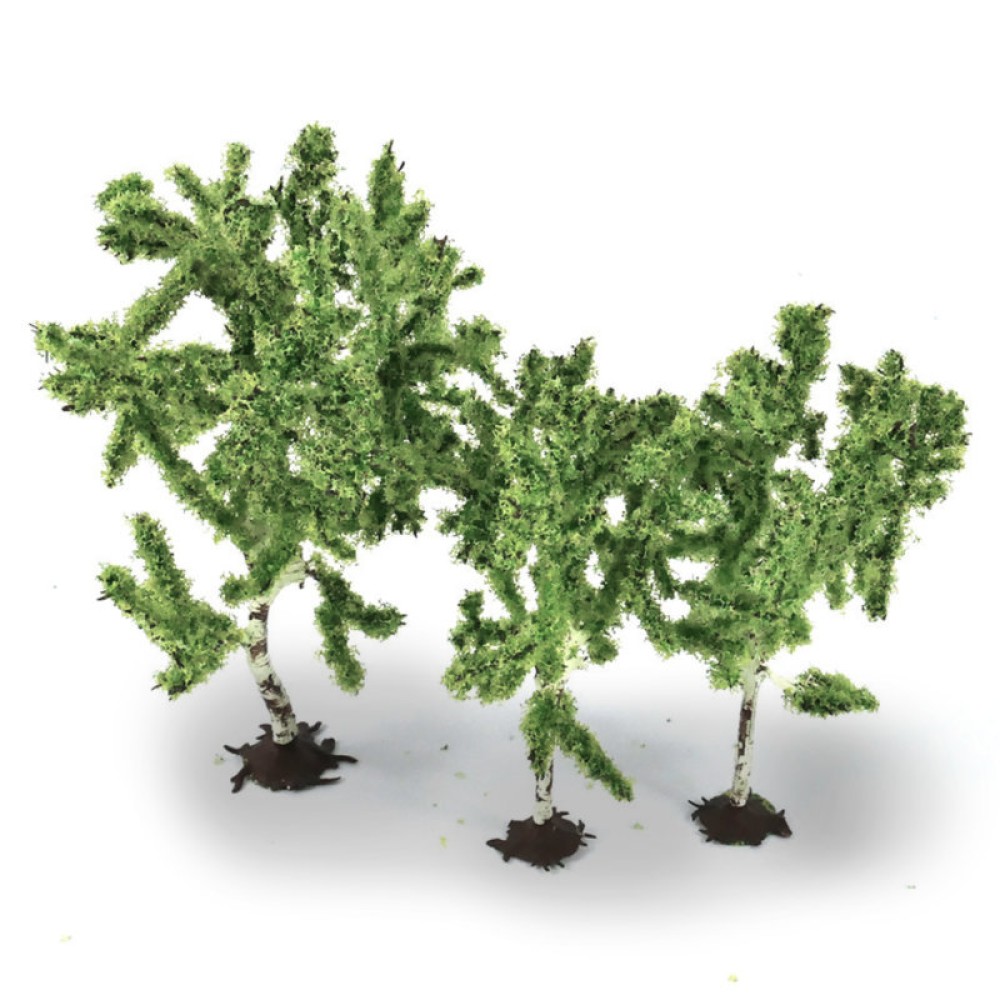 Model Birch Trees 80 - 100mm Tall GM1822