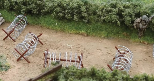 Barbed Wire Barricades OO