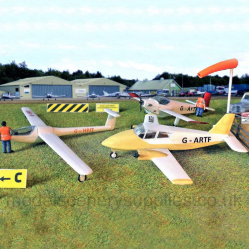 Model Airfield Hangar OO GM445