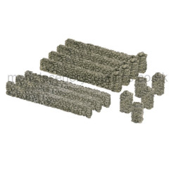 Model Railway Roadside Dry Stone Walling OO PW1