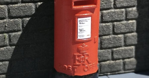 Model Railway Post box or Letter Box O gauge GM731