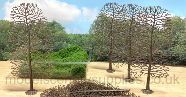 Model Tree Deciduous Tree Kit 180mm tall
