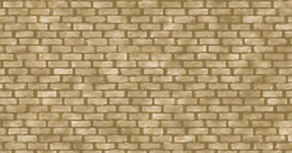 ID Backscenes Self-Adhesive Building Paper Yellow Brick OO BM005