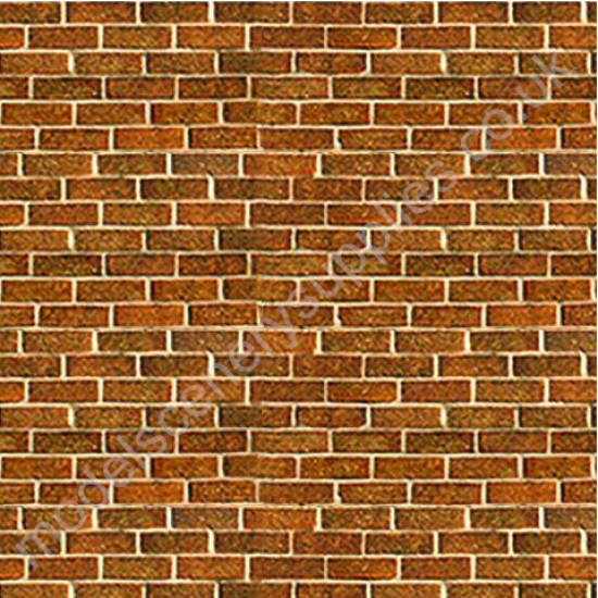 ID Backscenes Self-Adhesive Building Paper Traditional Red Brick O ...