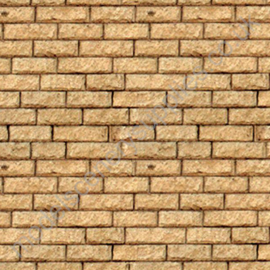 ID Backscenes Self-Adhesive Building Paper Dressed Stone O gauge BM015O