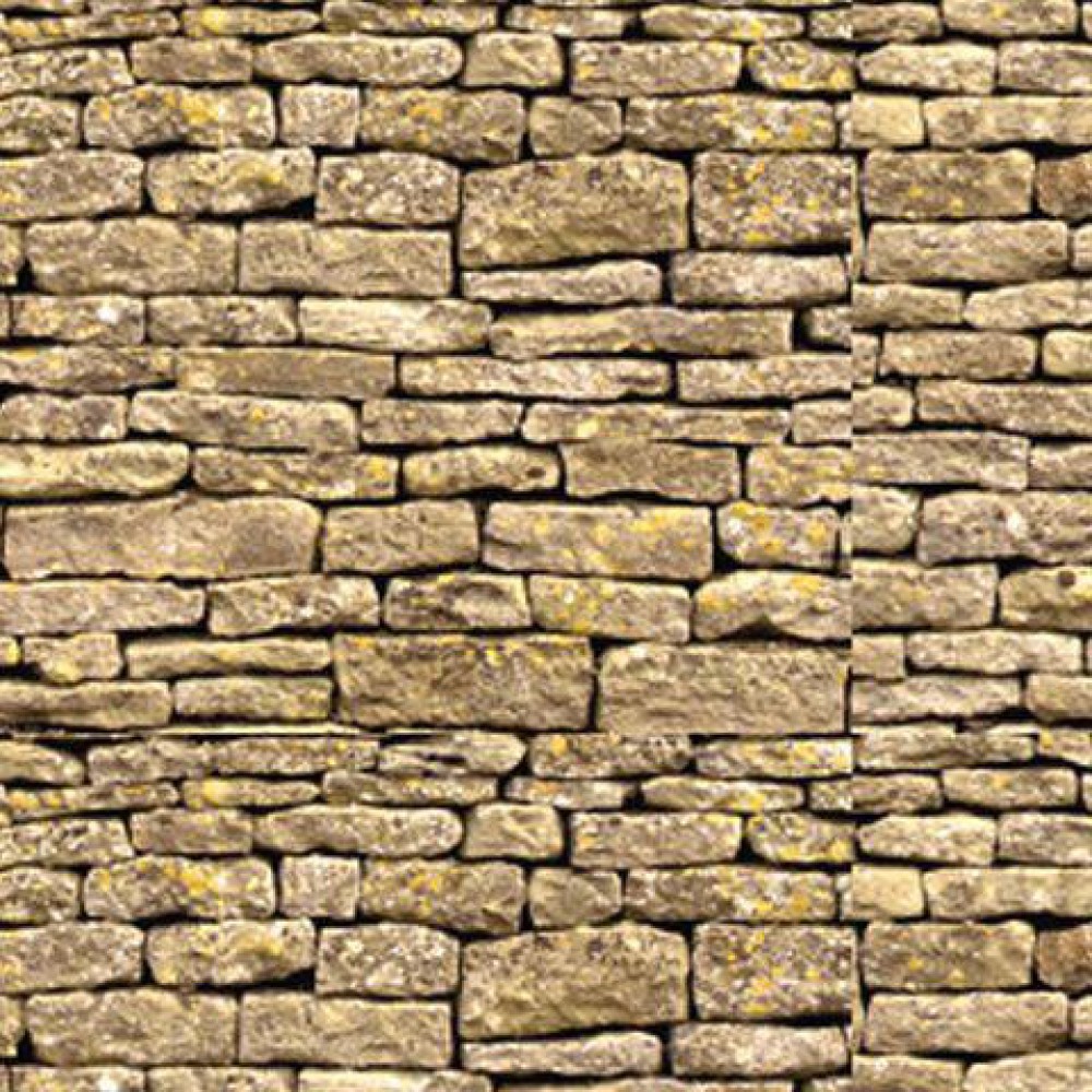Model railway Building Paper York Dry Stone in O gauge BM029O