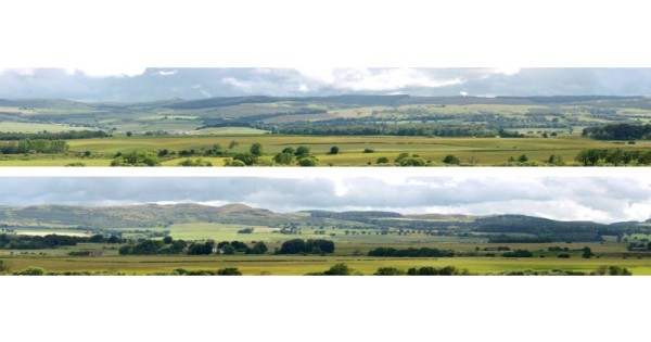 Model railway BACKSCENE Hills and Dales Pack B
