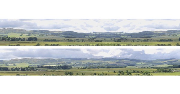 Model railway Backscene Hills and Dales Pack 208A Self Adhesive
